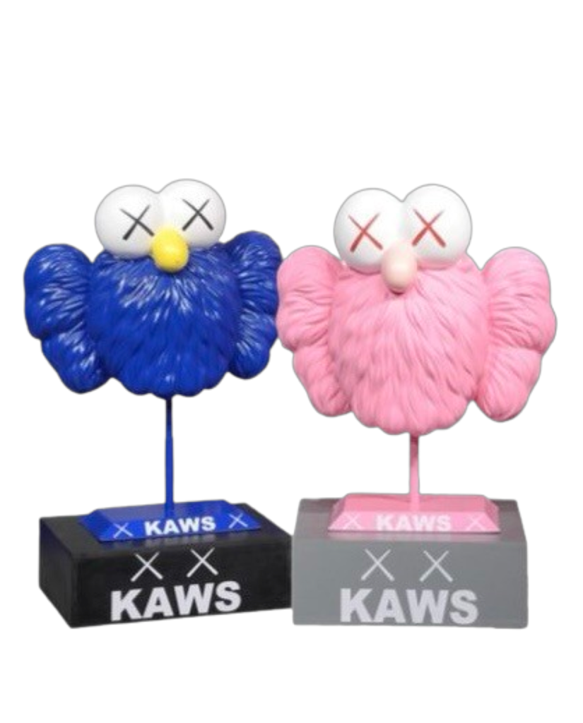 Face Kaws – Blue – Blanche Art